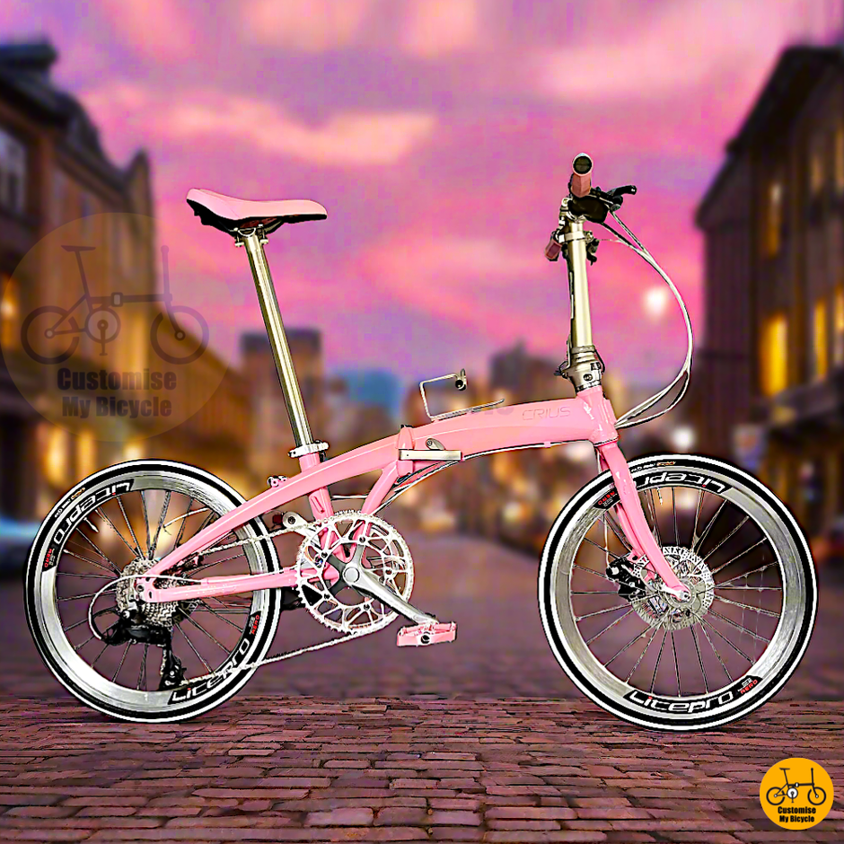 ⚡️ Crius Velocity Folding Bikes 20-inch • MRT Bus Friendly Urban ...