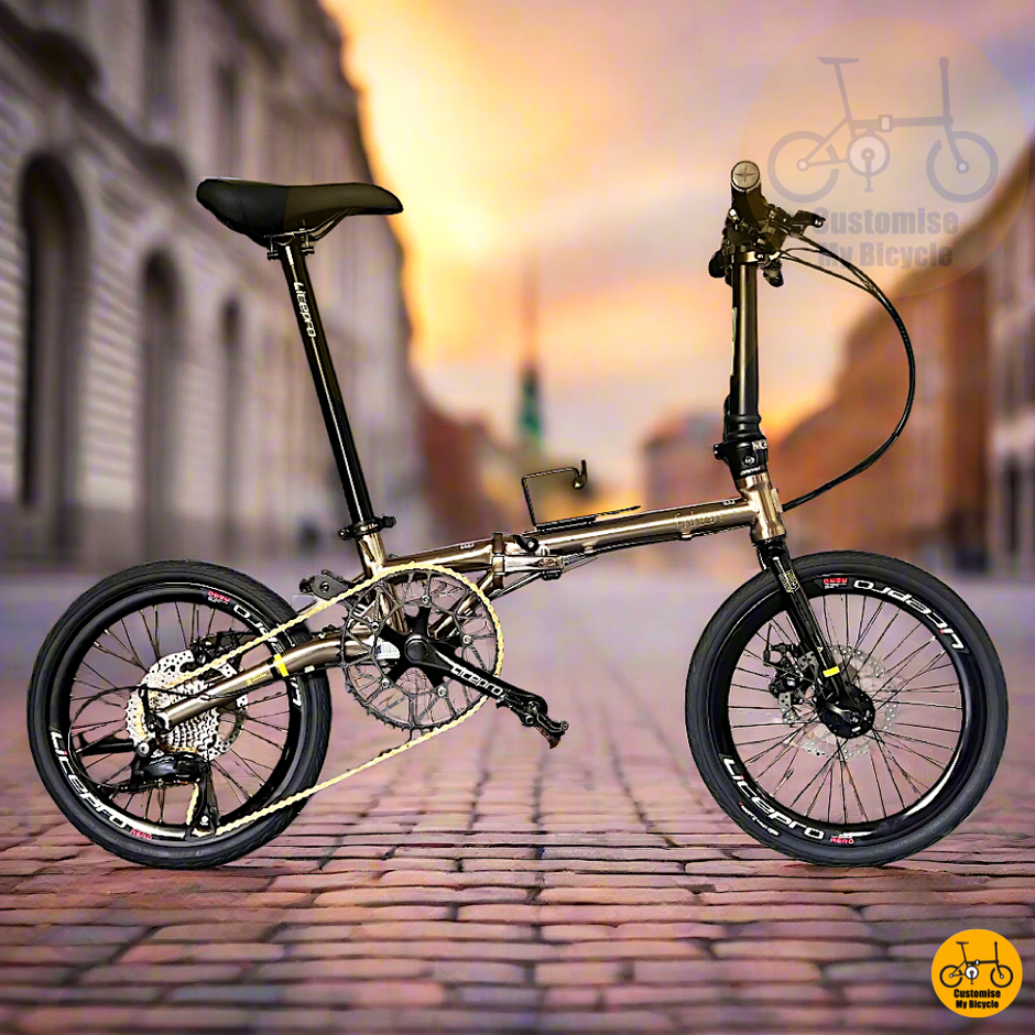 💨 Fnhon Gust Folding Bicycle 16-Inch • Sleek Durable Stylish Frame ...