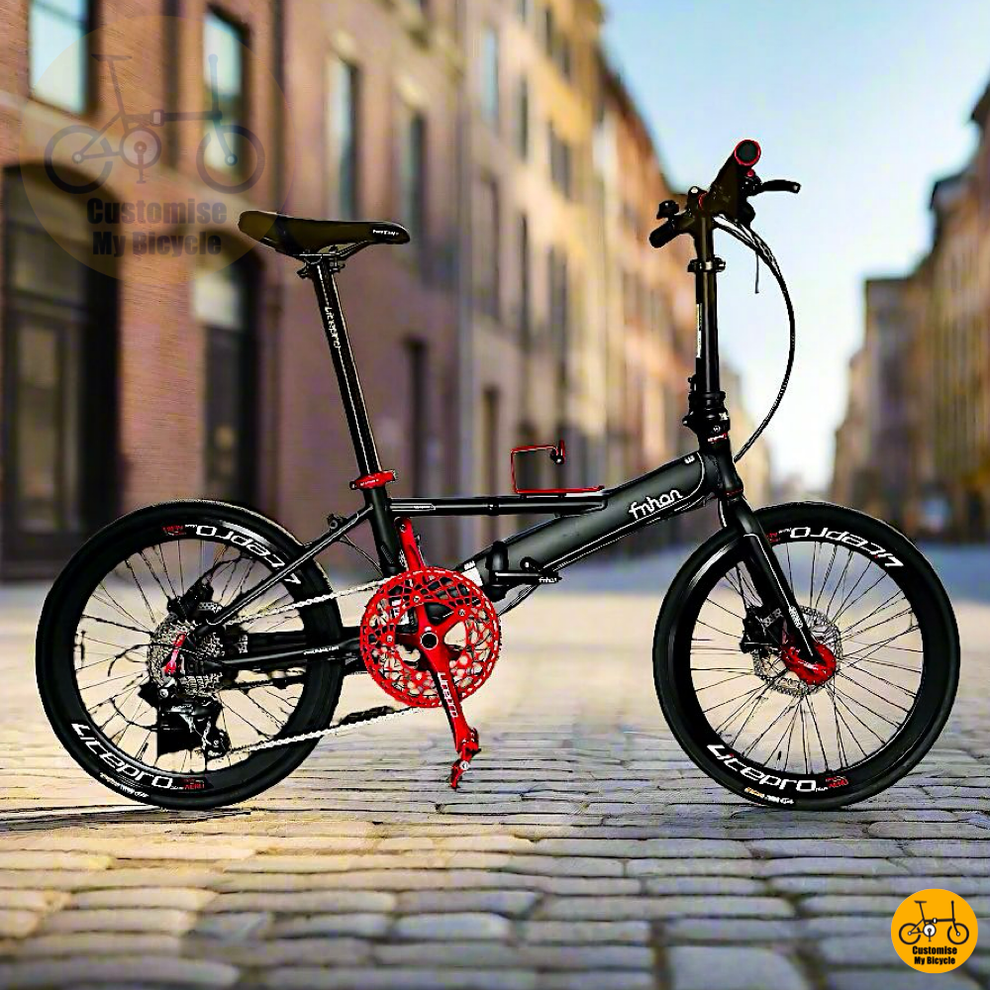 Lightweight & Durable Fnhon Monsoon 22-Inch Foldable Bicycle – Built ...