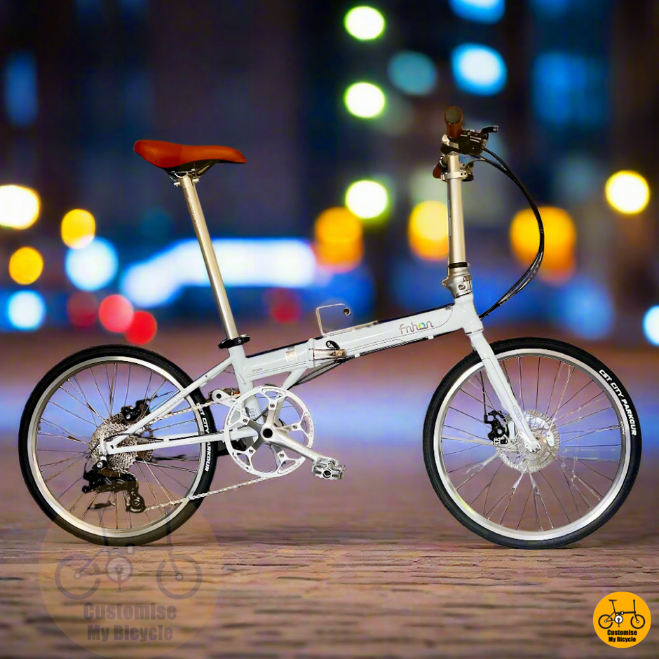 🌊 Fnhon Storm Folding Bicycle 20-Inch • Durable & Strong Build Foldable ...