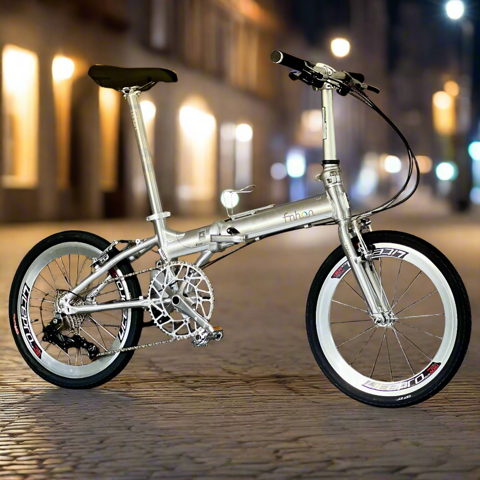 💨 Fnhon Gust Foldable Bike 20-inch • Popular Sleek Durable Frame 22 ...