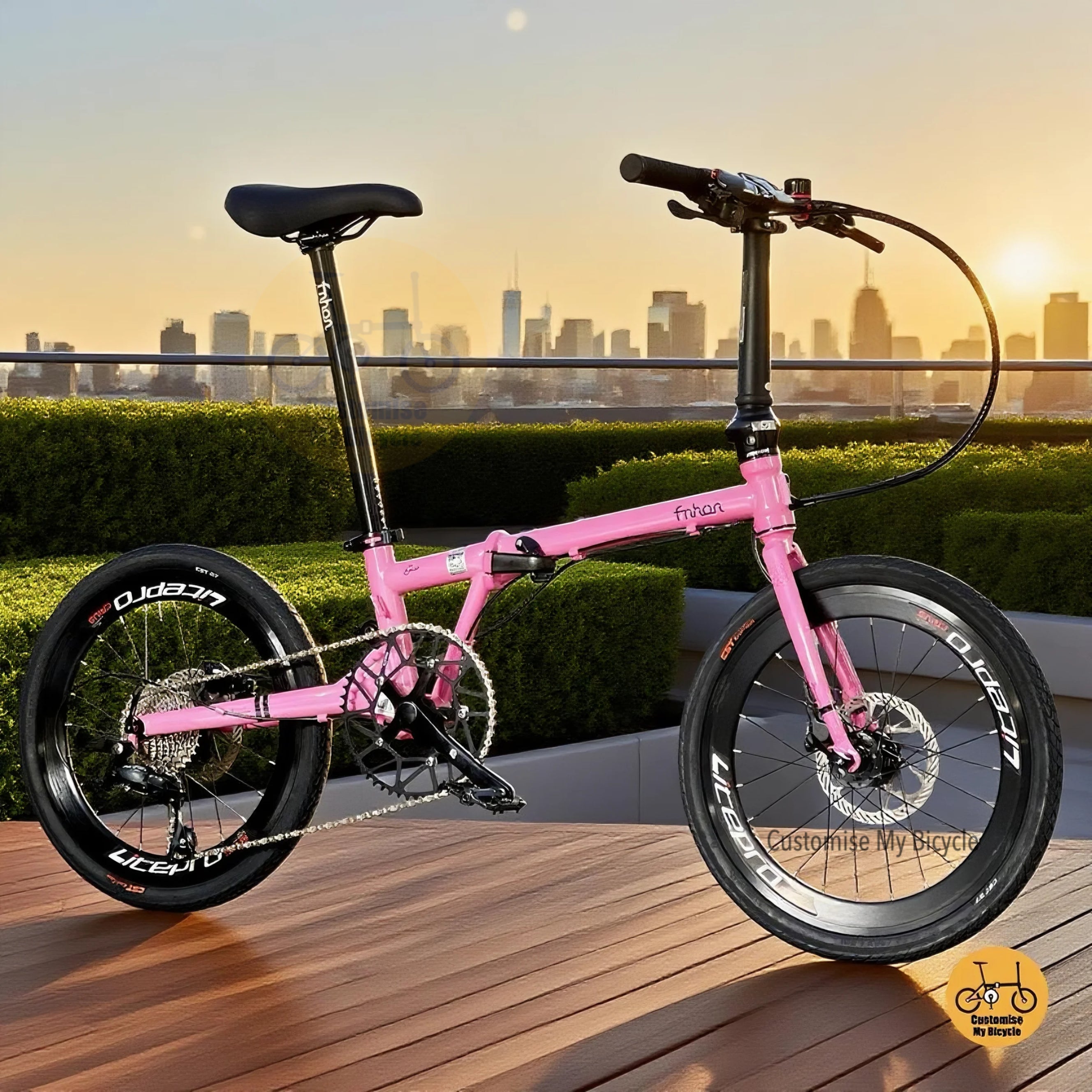 Fnhon Folding Bike • Blast, Gust, Tornado, Monsoon, Zephyr, Gale ...