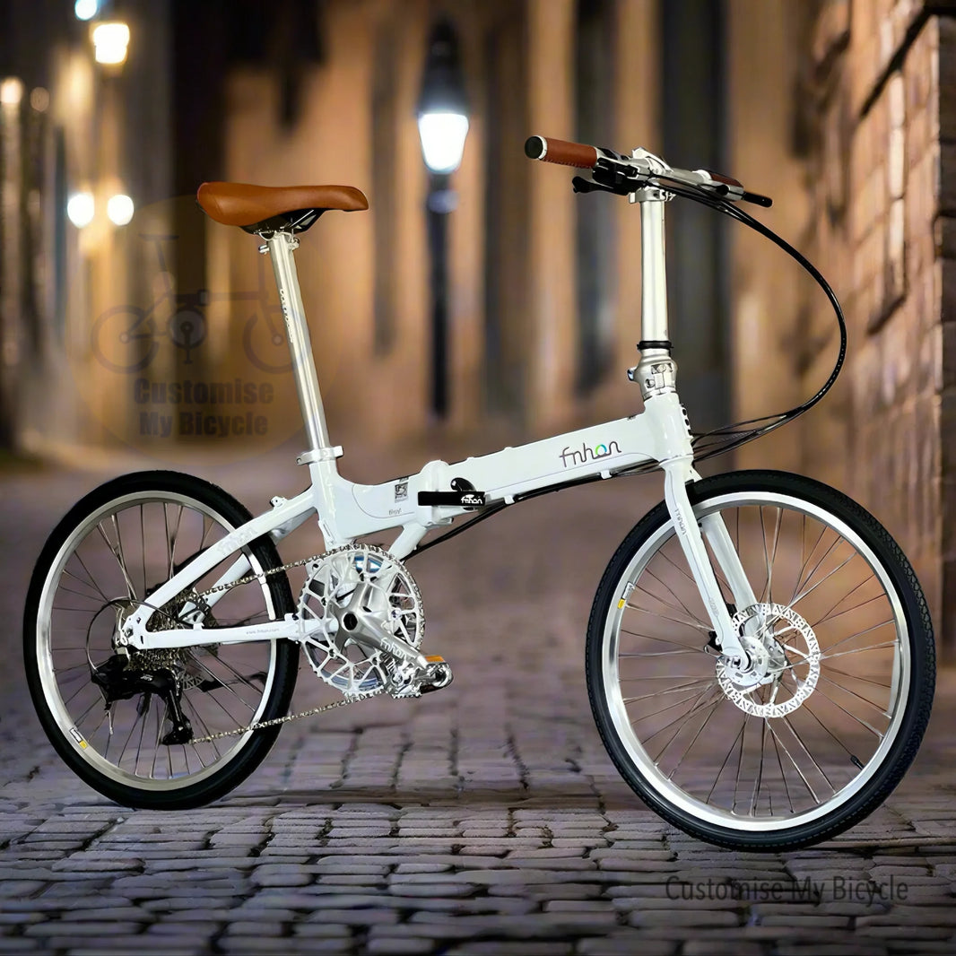 💥 Fnhon Blast Foldable Bike 20-Inch • Compact Easy To Fold Lightweight ...